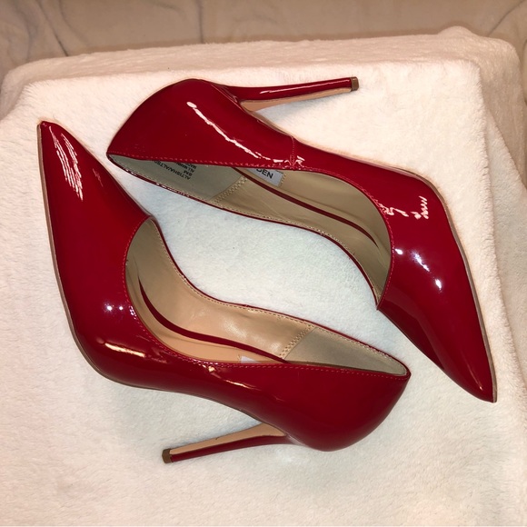 Steve Madden | Shoes | Steve Madden Blood Red Pumps These Heels Are ...